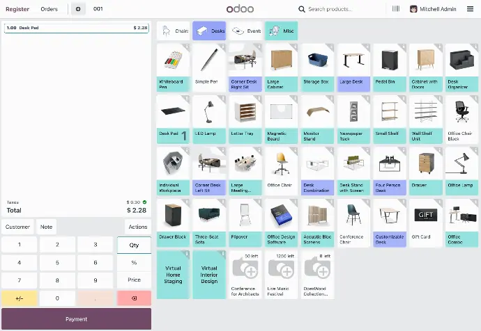 Solution Point de Vente Odoo – Noomiko | Caisse rapide et connectée